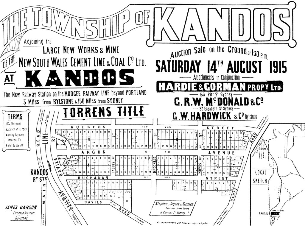 Kandos Origins: Boom or Bust? – Kandos History